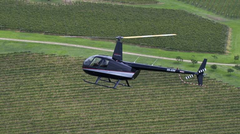 Hunter Express - Flying In A Helicopter - Hunter Valley - Australia ...