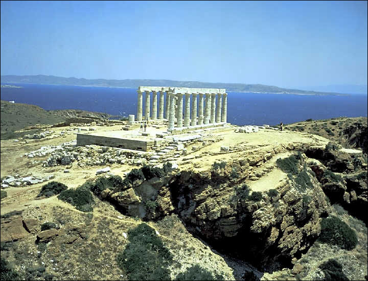 Half Day Sounio Tour (Taxi, 1-3 Passengers) | experitour.com