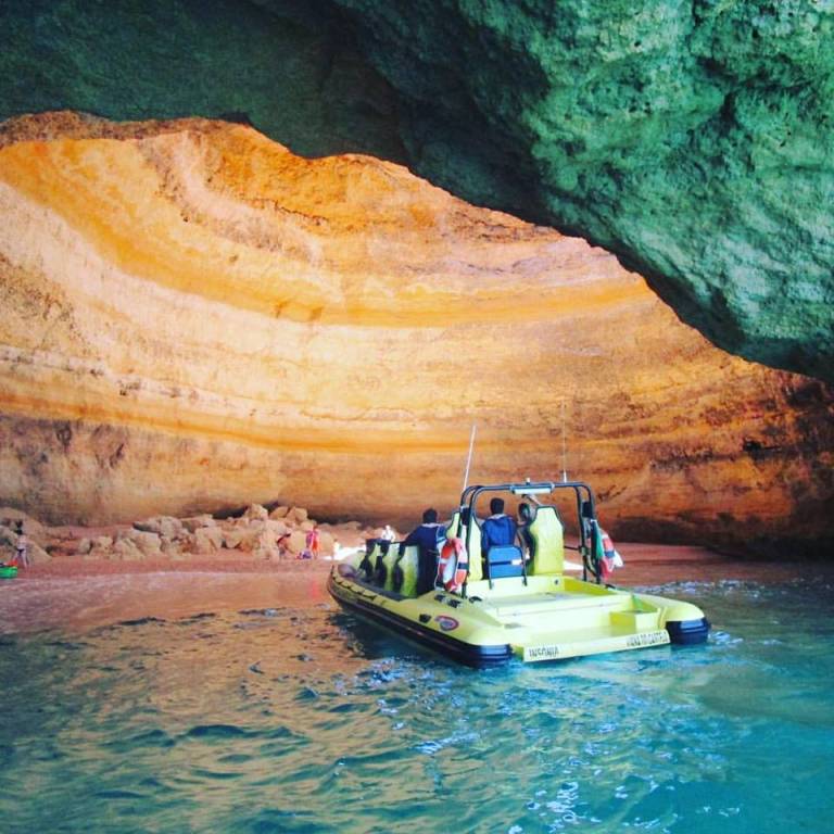 From Albufeira: 2 Hours Dolphin Watching And Benagil Caves Tour On The ...