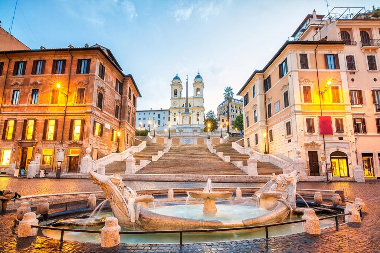 Rome: Highlights & Food Walking Tour With Italian Buffet-Dinner ...