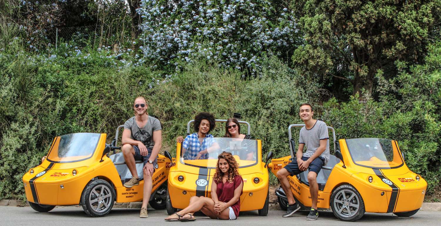 Barcelona: 3-Stündige Gocar-Tour Mit Strand Und Einkaufsmöglichkeiten ...