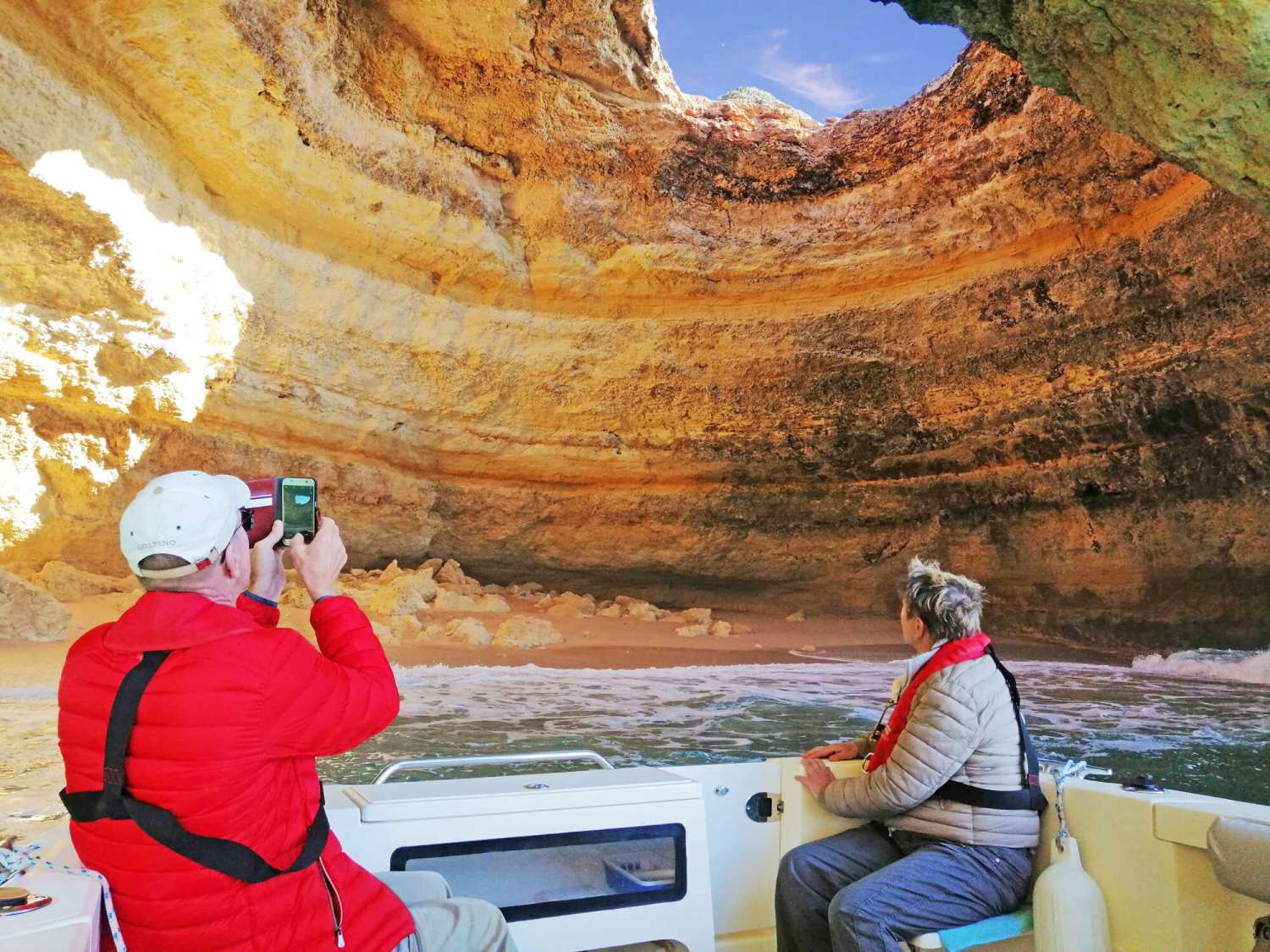 Algarve: Private Boat Tour Of All The Caves Circuit And Coastal ...